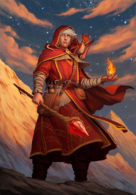 Fire Wizard Art