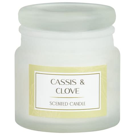 Mini Glass Candle With Lid Cassis And Clove Candles Bandm