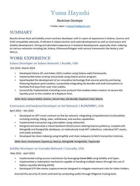 Yuma Hayashi Pdf Cryptocurrency Computer Science