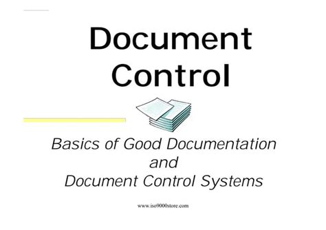Document Control Pdf