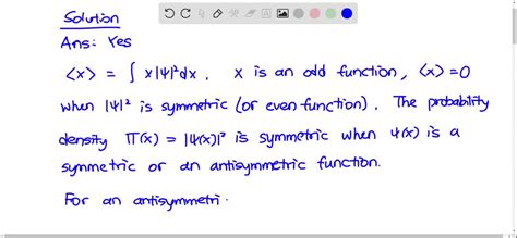 ⏩solved Is It Possible For The Expectation Value Of The Position Of