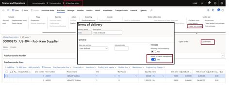 Landed Cost Module In D365 Finance And Operations Carnaby Erp
