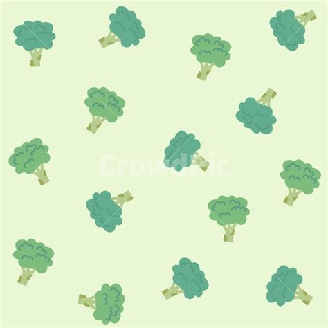 그래픽 일러스트 브로콜리 브로컬리 패턴 사진이미지일러스트캘리그라피 Space작가