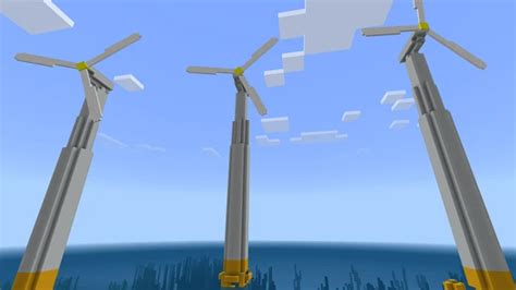 Minecraft Windmill Farm Lowres Minecraft Windmill And Crop Fields