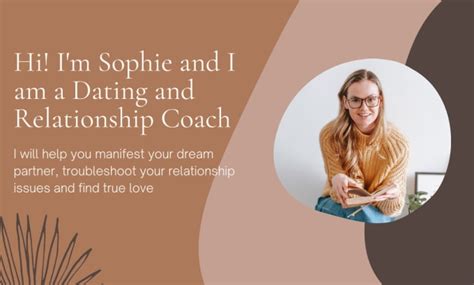 Be Your Top Dating And Relationship Coach By Sofiemartini Fiverr