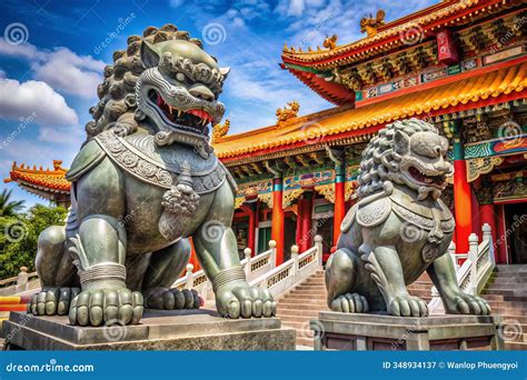Majestic Fu Dogs Guardians Of Temples And Prosperity In Ancient
