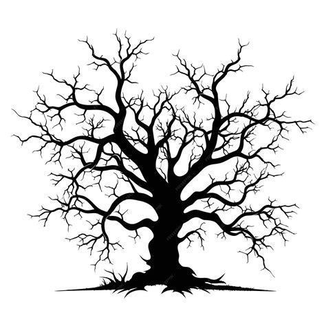 Premium Vector Dead Tree Vector No Life Damaged Environment Bare Tree