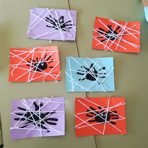 Manualidades Para Halloween Con Pintura De Dedos Manualidades Infantiles Manualidades