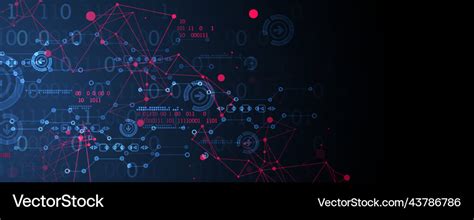 Abstract Background With Plexus Effect Scientific Vector Image