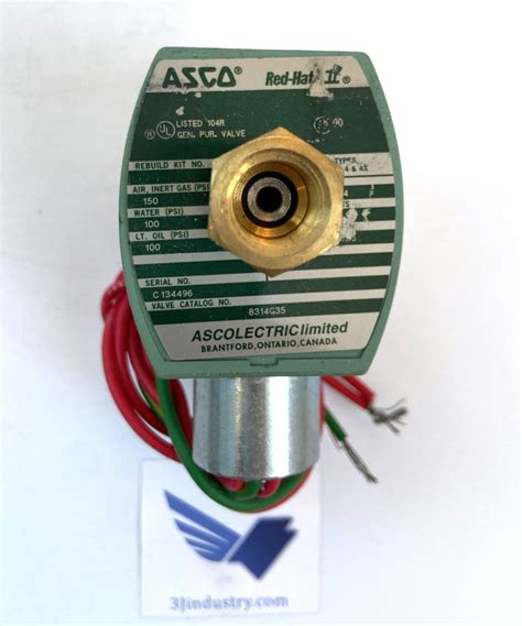 8314g35 Asco 12060 11050 150 Psi 100 Psi 14 Pipe 101