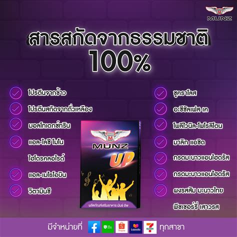 Munz 🍻 คืนนี้แก้วเดียวเบา ๆค้าบบบ 🍻 Munz Up เคี้ยว 2 เม็ดไม่อ๊องไม่แฮงค์ รีบเลย พุ่ง