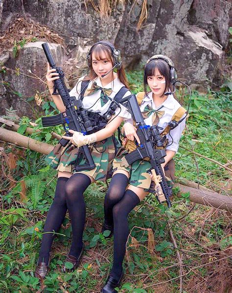 Airsoft Girls Tough Girl Female Soldier Military Women Up Girl
