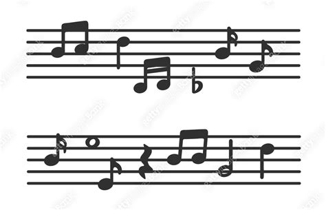 Music Note Sheet Icon Staff Vector Melody Music Note Key Sheet 이미지 2151649934 일러스트 무료 일러스트