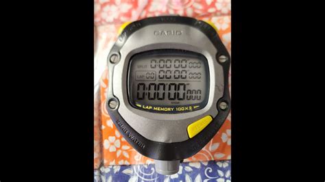 Casio Stop Watch Hs 70w At Becky Moreno Blog