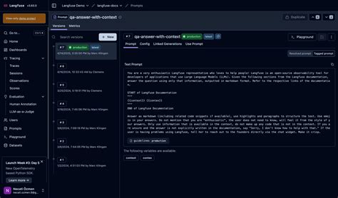 What Is Langfuse Voltagent