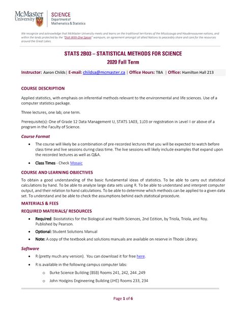 Stast 2b03 Course Outline Warning Tt Undefined Function 32 Warning Tt Undefined Function