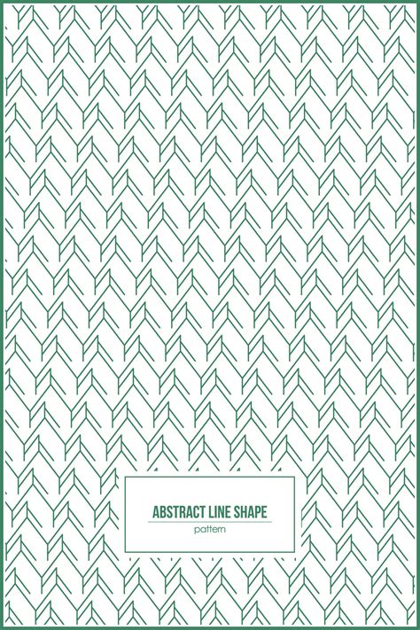 Green Line Pattern With Abstract Shape 26783442 Vector Art At Vecteezy