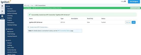 ignition opc ua server faulted ignition inductive automation forum
