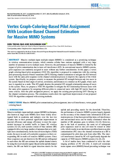 pdf vertex graph coloring based pilot assignment with location based