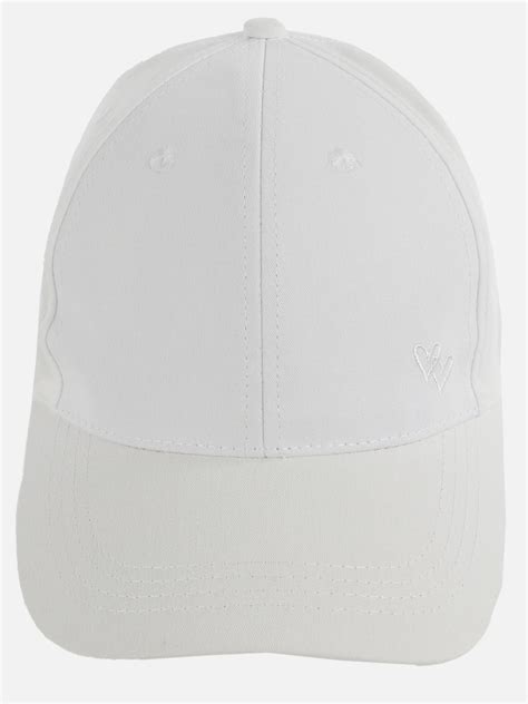 Damen Basecap Mit Stickerei White One Size 906497 White 2