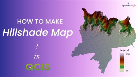 How To Make Hillshade Map In Qgis Youtube