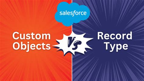 Custom Objects Vs Record Types Salesforce Mamba