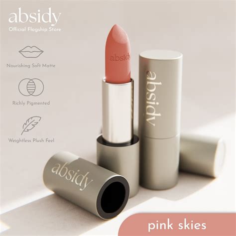 Absidy Cashmere Kiss Matte Lipstick In Pink Skies Luxe Organix Australia