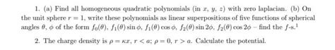 Solved 1 A Find All Homogeneous Quadratic Polynomials In Solved 1 A Find All Homogeneous Quadratic Polynomials In