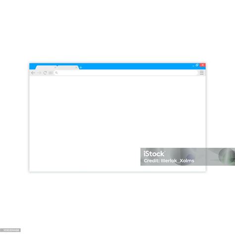 Browser Windowweb Browser In Flat Style Window Concept Internet Browser ...