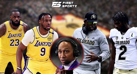 Stephen A Smiths Hypocrisy Towards Bronny James And Lebron James Exposed