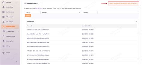 Advanced Search Documentation
