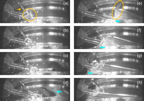 Visualization Of The Jet Flow Evolution At Increments Of 2310 23 S For