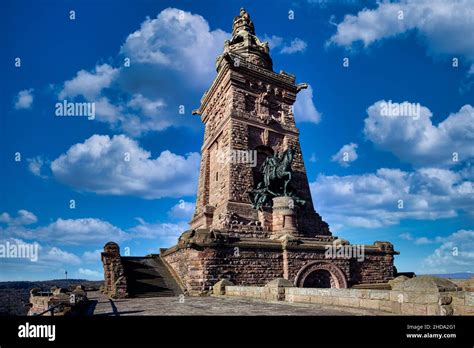 The Kyffhäuser Monument Or Also Called Barbarossa Monument Is A Kaiser