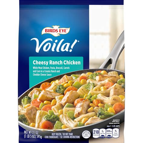 Birds Eye Voila Cheesy Ranch Chicken Frozen Meal 21 Oz