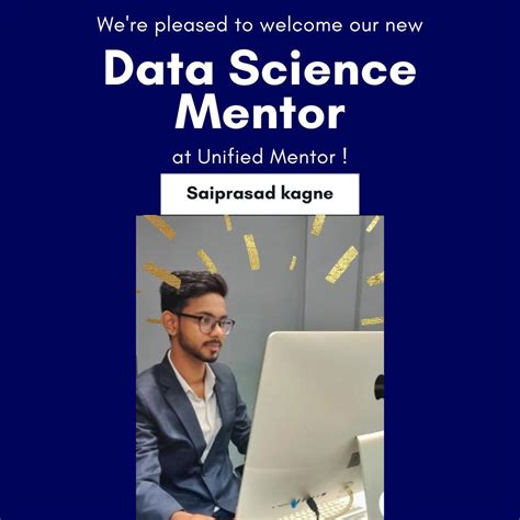 Unifiedmentor Datascience Mentorship Welcomenote Learningjourney Unified Mentor