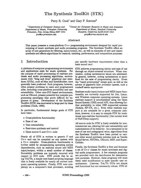 synthesis toolkit stk pdf