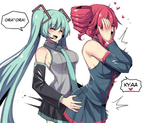 Hatsune Miku And Kasane Teto Vocaloid And More Drawn By Hinghoi Danbooru