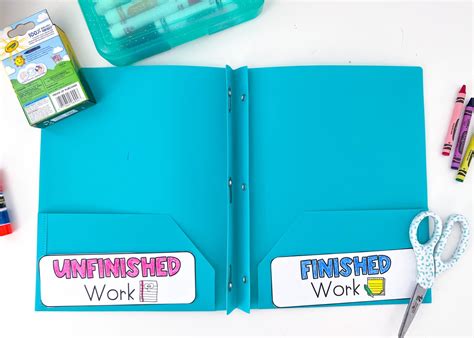 Unfinished Work Folder