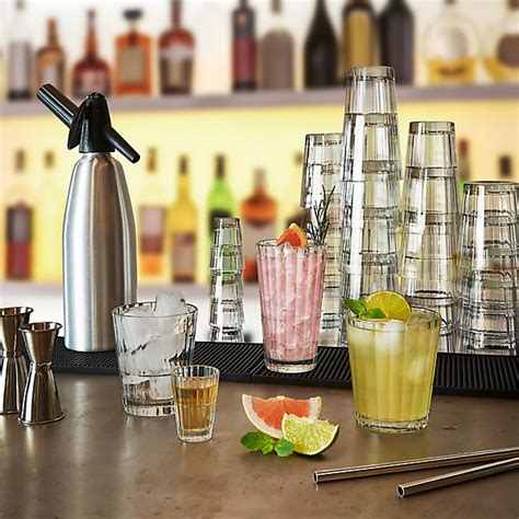 Bormioli Rocco Oxford Bar Stacking Highball Glasses 395ml Clear