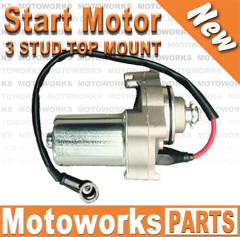 STARTER MOTOR 3 Stud Top Mount Start STARTER MOTOR | Motoworks
