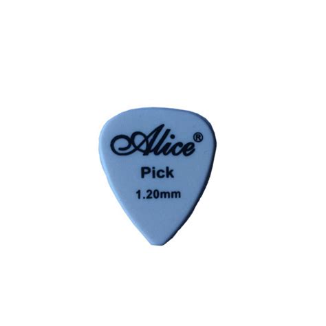 Alice Guitar Pick Plectrum 12mm Moku Custom Guitars