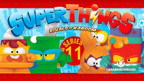 Superthings Evolution Series 13 Complete Collection Cara Bin Bon Band