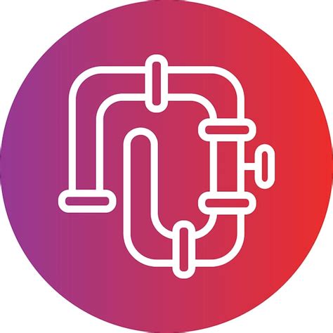 Premium Vector Pipeline Icon Style