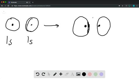 Solved Sketch The Antibonding Molecular Orbital That Results From The