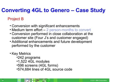 U 04 2011 Ibm Informix Genero Offering V12 Ppt