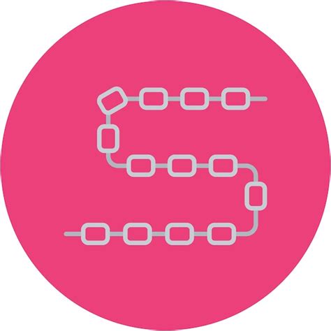 Premium Vector Chain Vector Illustration Style