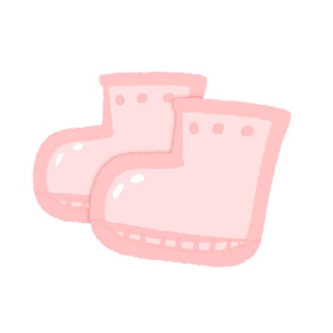 Cute Boots After Rain Stationary Sticker 22956834 Png