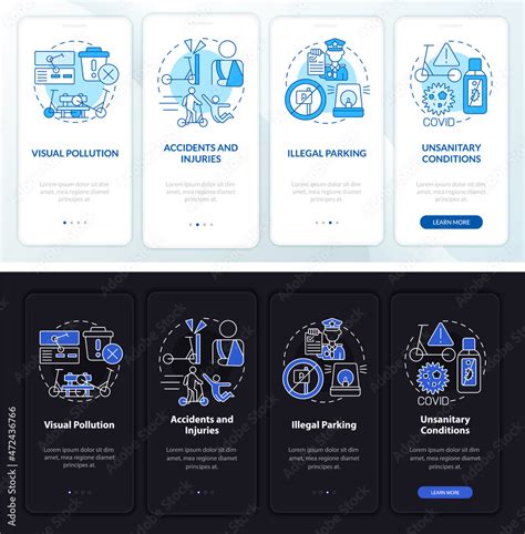 Scooter Sharing Issues Onboarding Mobile App Page Screen Injuries Risk Walkthrough 4 Steps