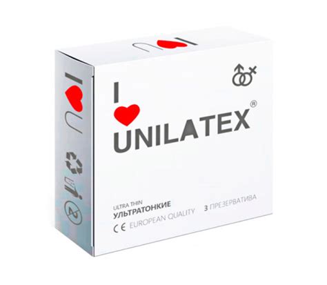 Unilatex презервативы UltraThin, 3 шт - купить с доставкой по выгодным ...