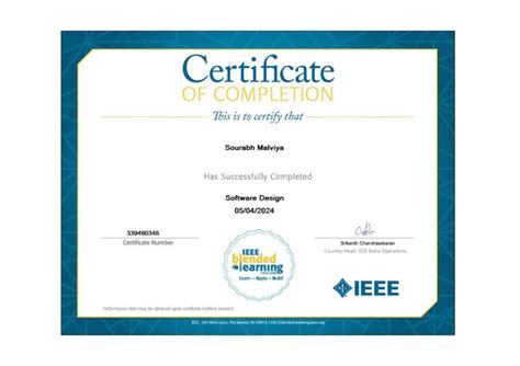 sourabh malviya on linkedin ieee certification